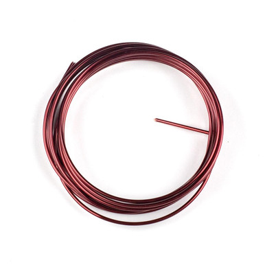 14 Gauge Coated Tarnish Resistant Burgundy Plated Copper Wire in a 10 ...
