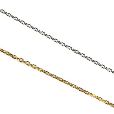 Stainless Steel 1mm Small Flat Cable Chain