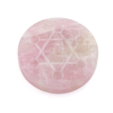 Rose Quartz Crystal Grid