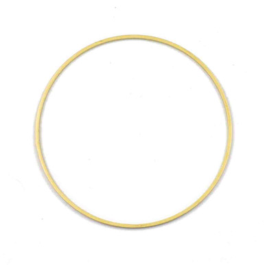 Coated Brass 54mm Hoop Link Components - 1 per bag - CTBXJ-003c