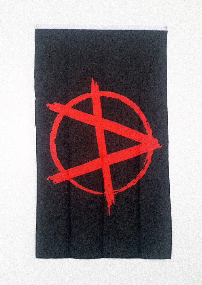 Anarchy RED (A) Anarchist flag - Calton Books (SP) Ltd