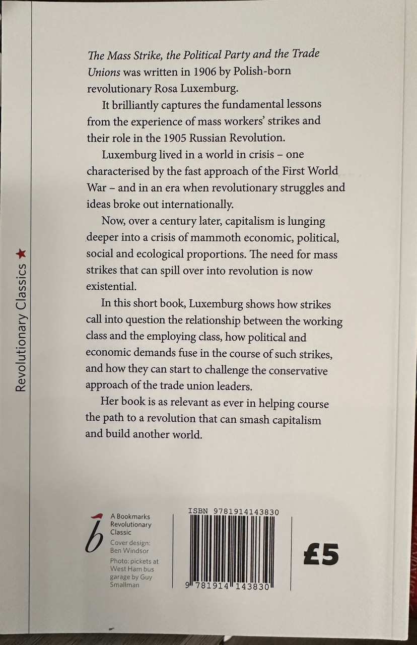 The Mass Strike - Rosa Luxemburg - Calton Books (SP) Ltd