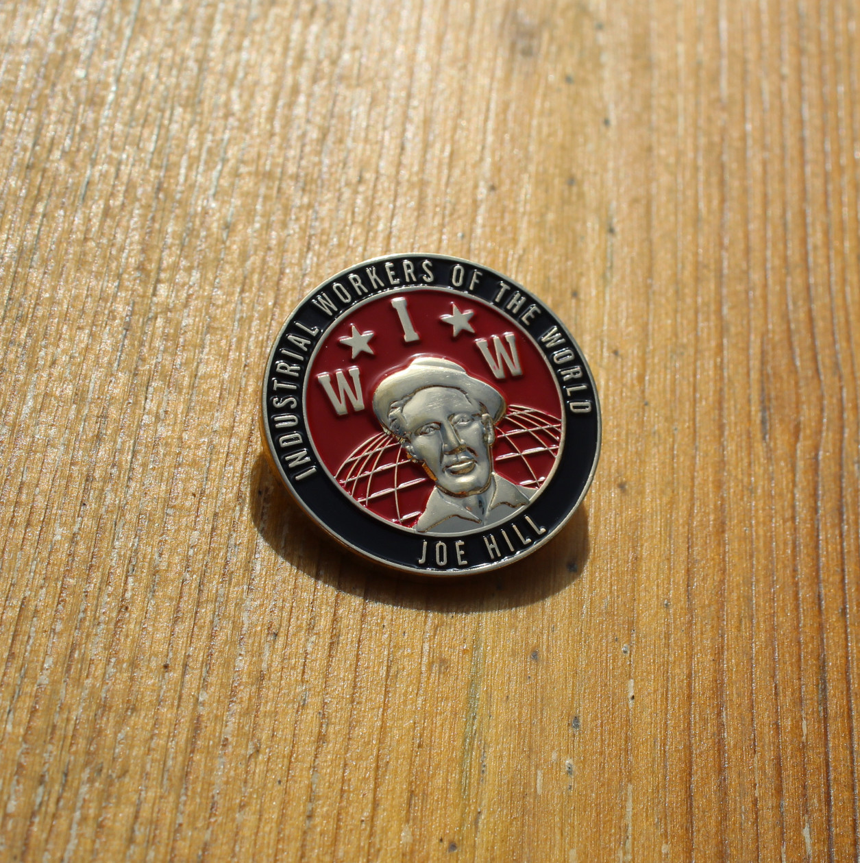 Joe Hill IWW 3D Badge - Calton Books (SP) Ltd