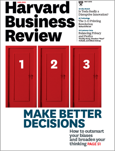 Harvard Business Review, May 2015