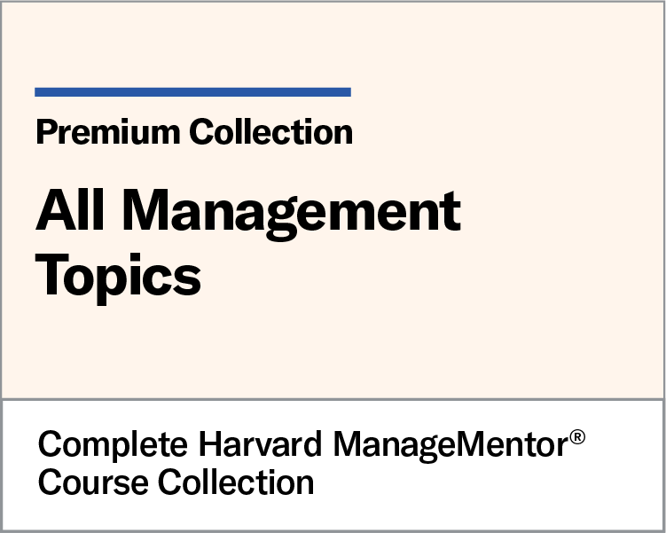 Tools - Harvard ManageMentor - HBR Store