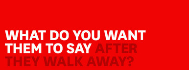 Tell Your Team What Customers Should Say About Them