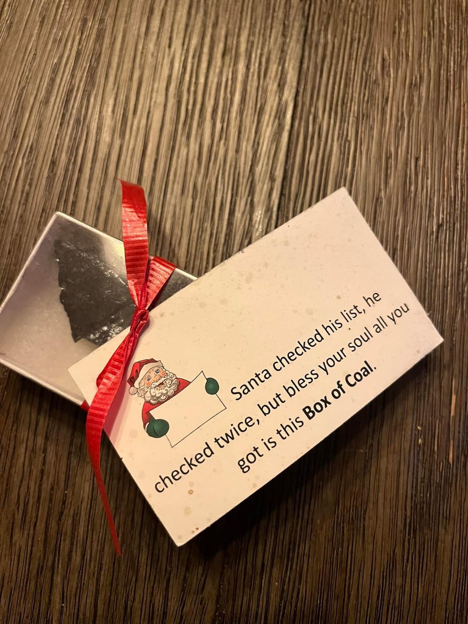 Christmas Box of Coal
