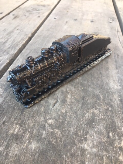 Small Engine w/Tender Car