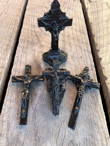 Crucifix Crosses Set of 4
