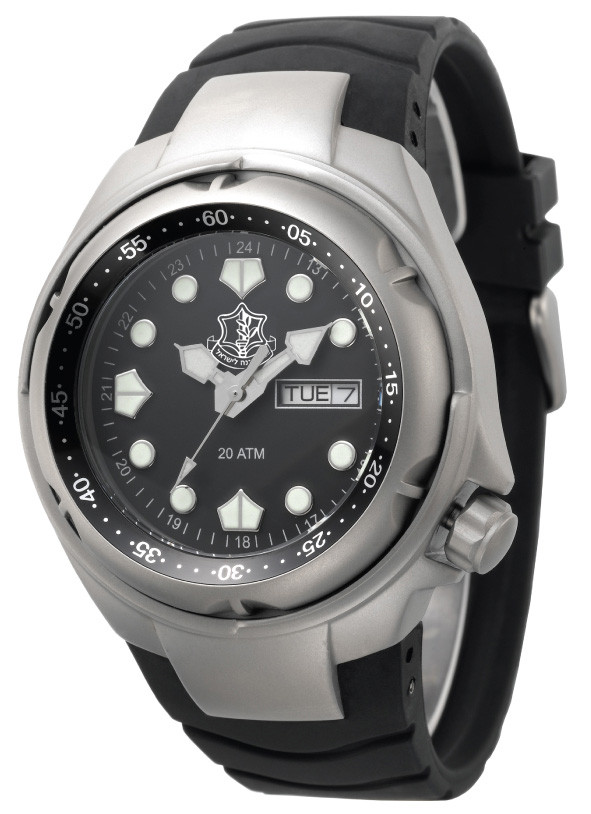 IDF Military Men's Diving Watch - Israel Defense Forces - Your Holy ...