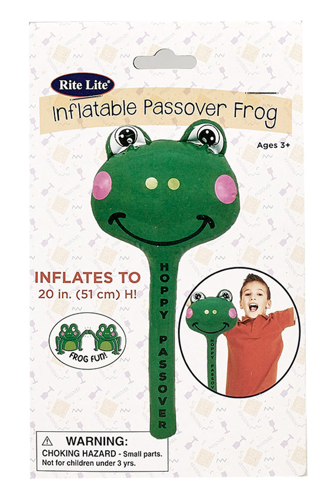 Inflatable Hoppy Passover Frog - Your Holy Land Store