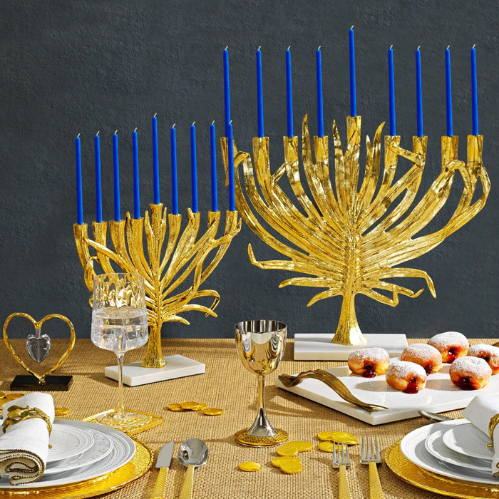 Palm Kiddush Cup with Stem - Michael Aram - Your Holy Land Store