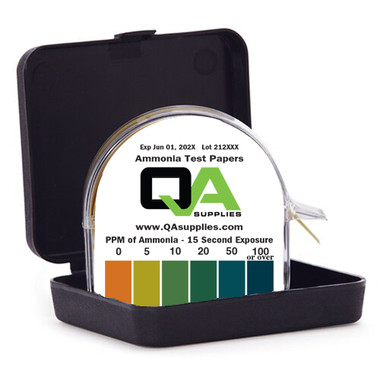 Hydrion Ammonia Test Paper - QA Supplies