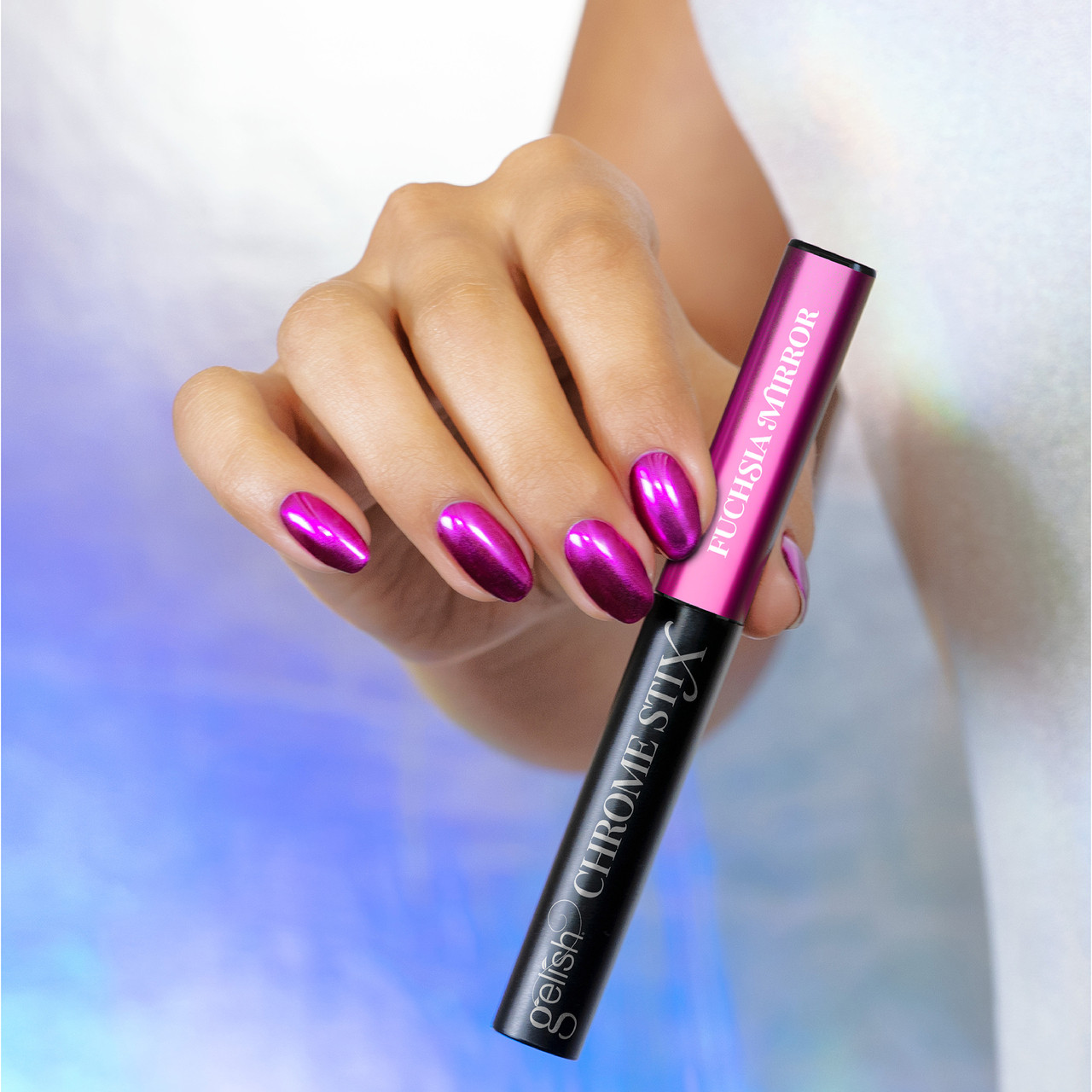 Gelish Chrome Stix Fuchsia Mirror