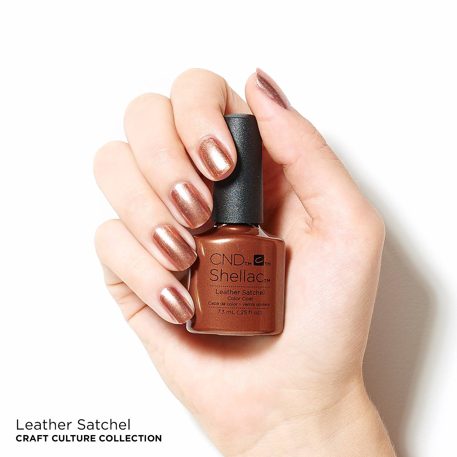 CND Shellac Leather Satchel