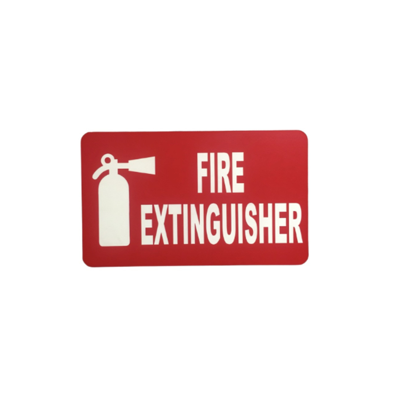 Label - Fire Extinguisher Large | ABS