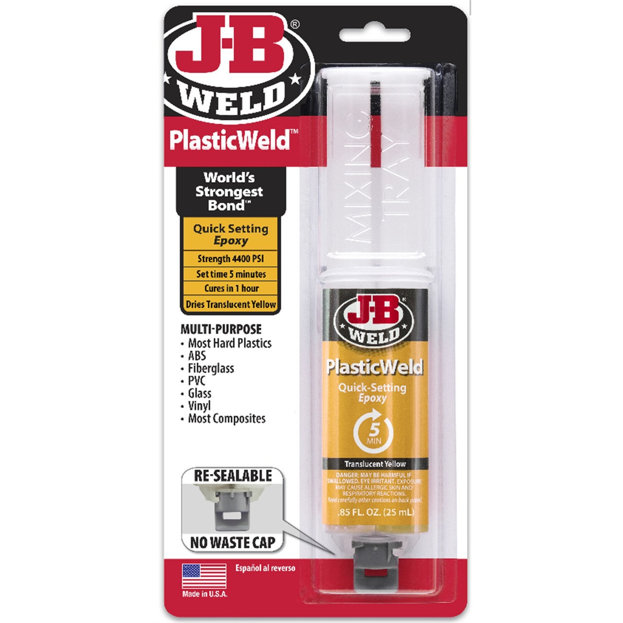JB Weld Plastic Weld 25ml - Australian Boating Supplies