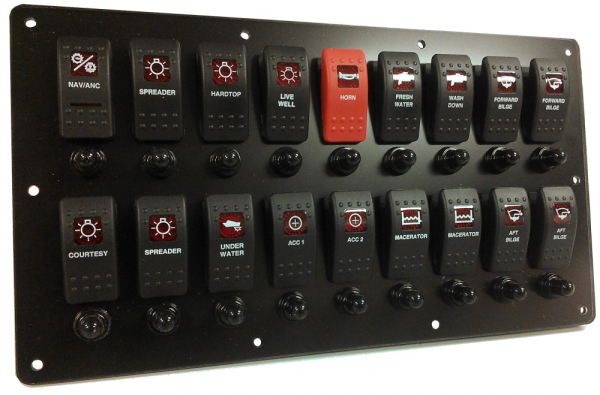 On/Off Electrical Switch Panel | Australian Boating Supplies