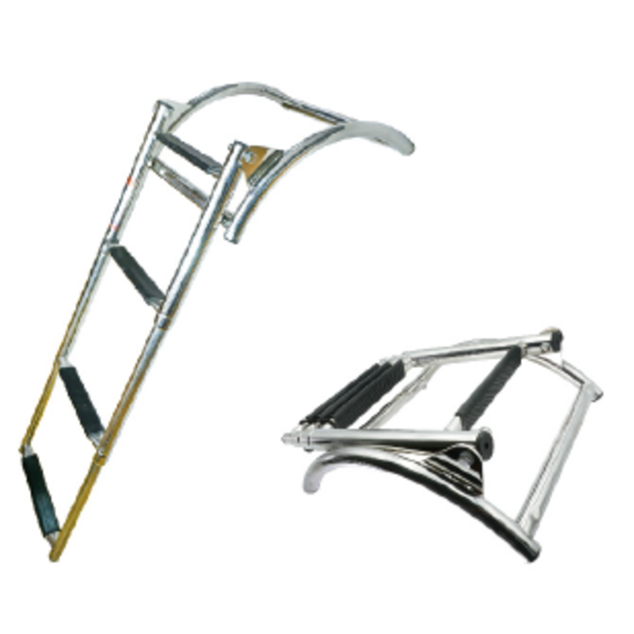 3-Step which mounts over Inflatable Tubes on tender