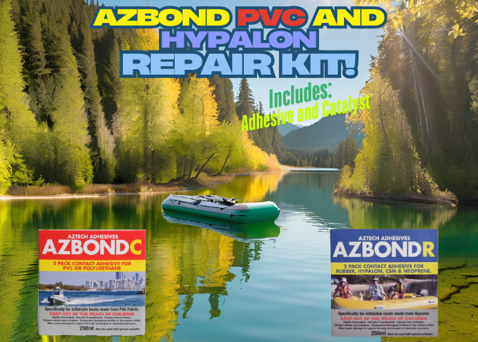 Azbond PVC and Hypalon Repair Kits - Ultimate Solution for Inflatables ...