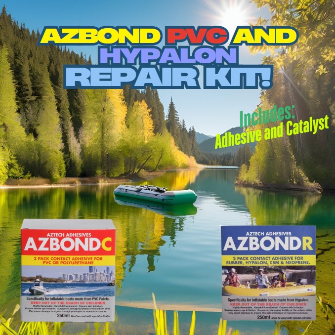 Azbond PVC and Hypalon Repair Kits - Ultimate Solution for Inflatables ...