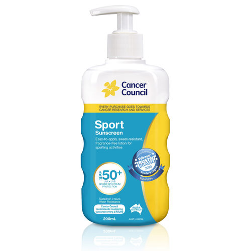 Cancer Council Sport Sunscreen | 200mL