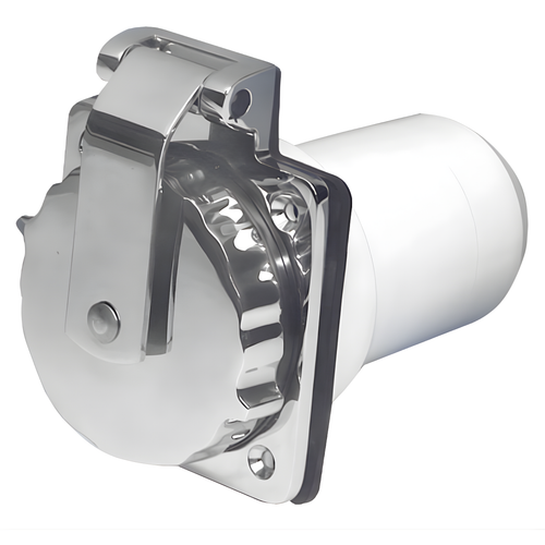 Shore Power Socket (S/S) - 50AMP