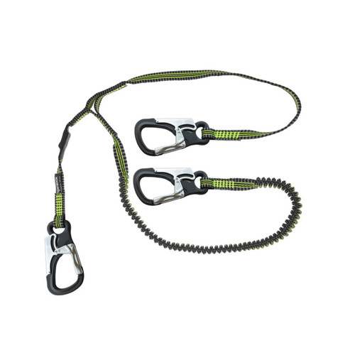 Quality Safety Tether with 3 Point Clips
