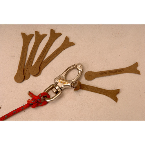 Pull Tags Leather Pack of 5 - Australian Boating Supplies