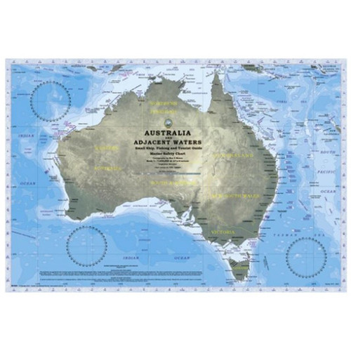 Laminated Map of Australia overview | ABS