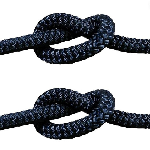 Black Double Braid Polyester 28mm x Metre | ABS