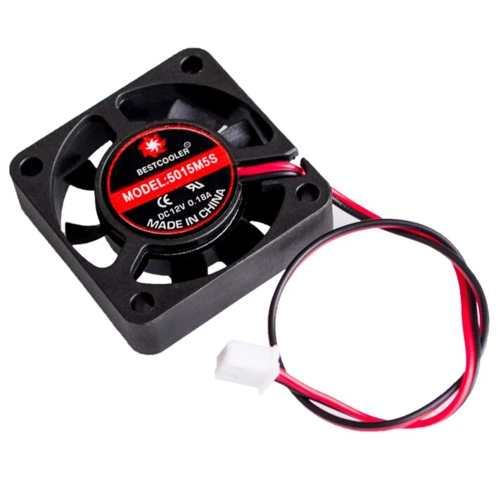 DC Axial Cooling Fan 6060 UL CE RoHS - 12V, 0.16A.