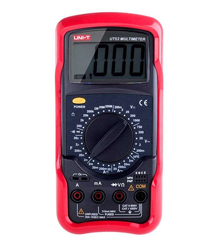 UNI-T UT52 Digital Multimeter - Pixel Electric Co., Ltd.
