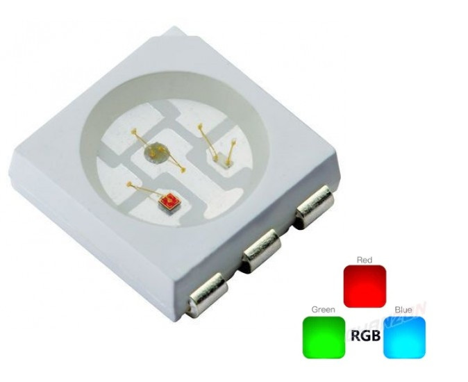2 Color Common Cathode LED - 2.0-2.5V, 10mA.