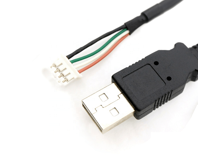 USB A Male to JST 4 Pin Female Connector Cable