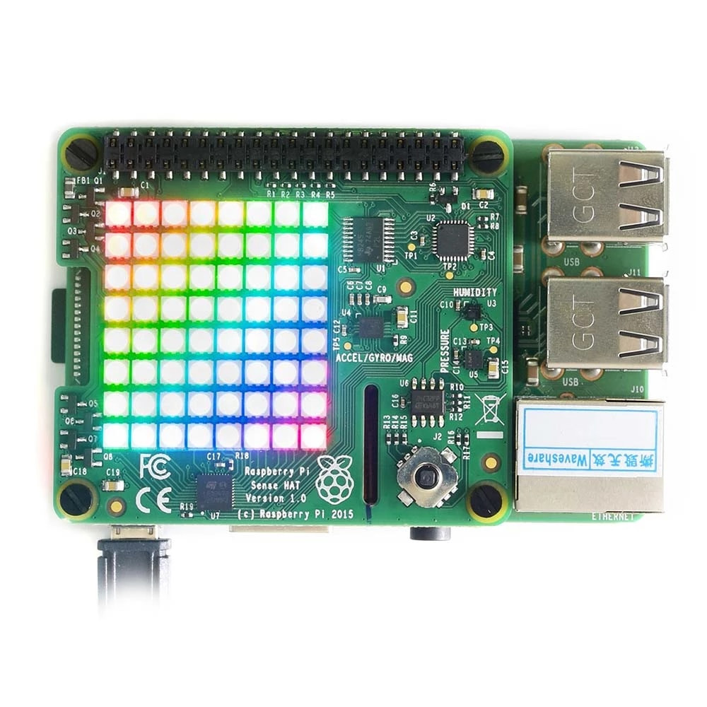 Raspberry Pi-Sense HAT - Ideal for experimentation, gaming