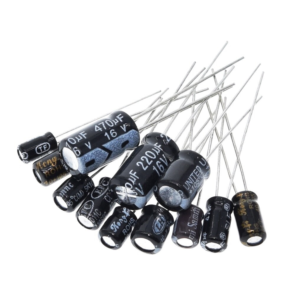 1uF-1000uF SMD Aluminum Electrolytic Capacitors