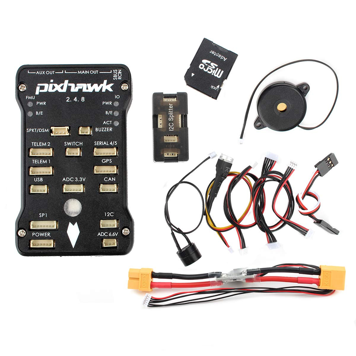 2.4.8 Pixhawk PX4 Flight Controller with CortexM4 ARM.