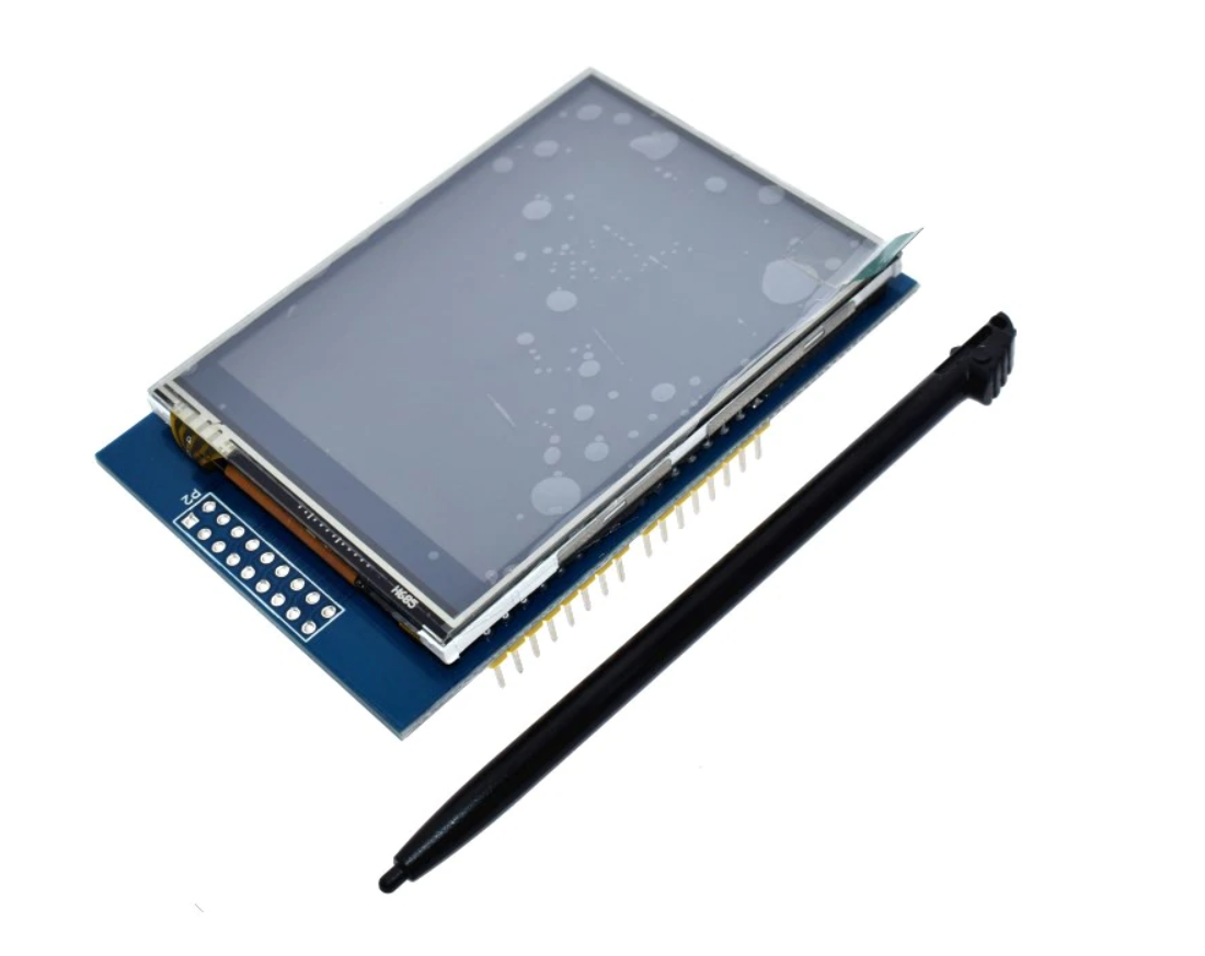 2.8" TFT UNO/MEGA LCD Touch Display Module with touchscreen.