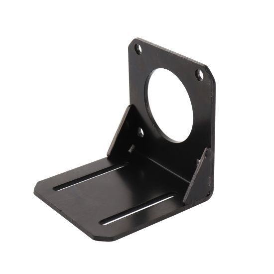NEMA 17 Mounting L Bracket - Alloy steel bracket.