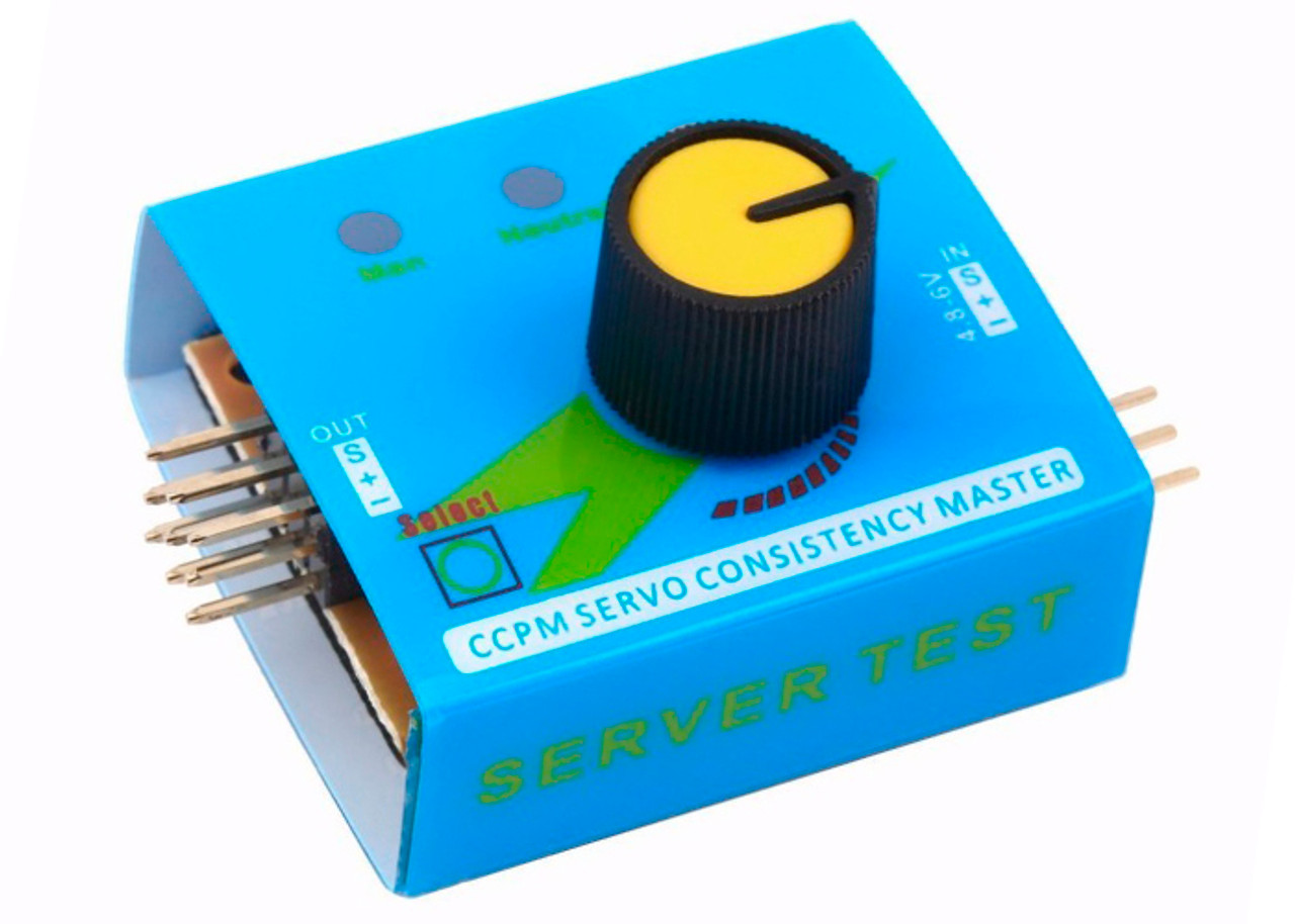 Servo Tester CCPM Consistency Master - Compact, reliable.