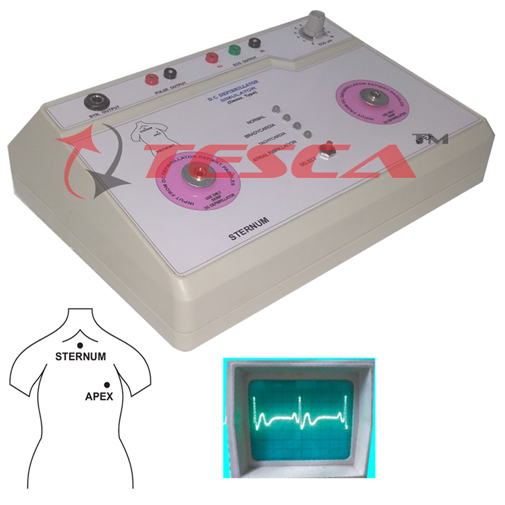 D. C. Defibrillator Simulator Kit Order Code - BM2604