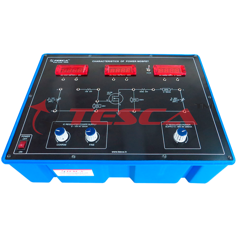 Characteristics of power MOSFET Training Board - 46549
