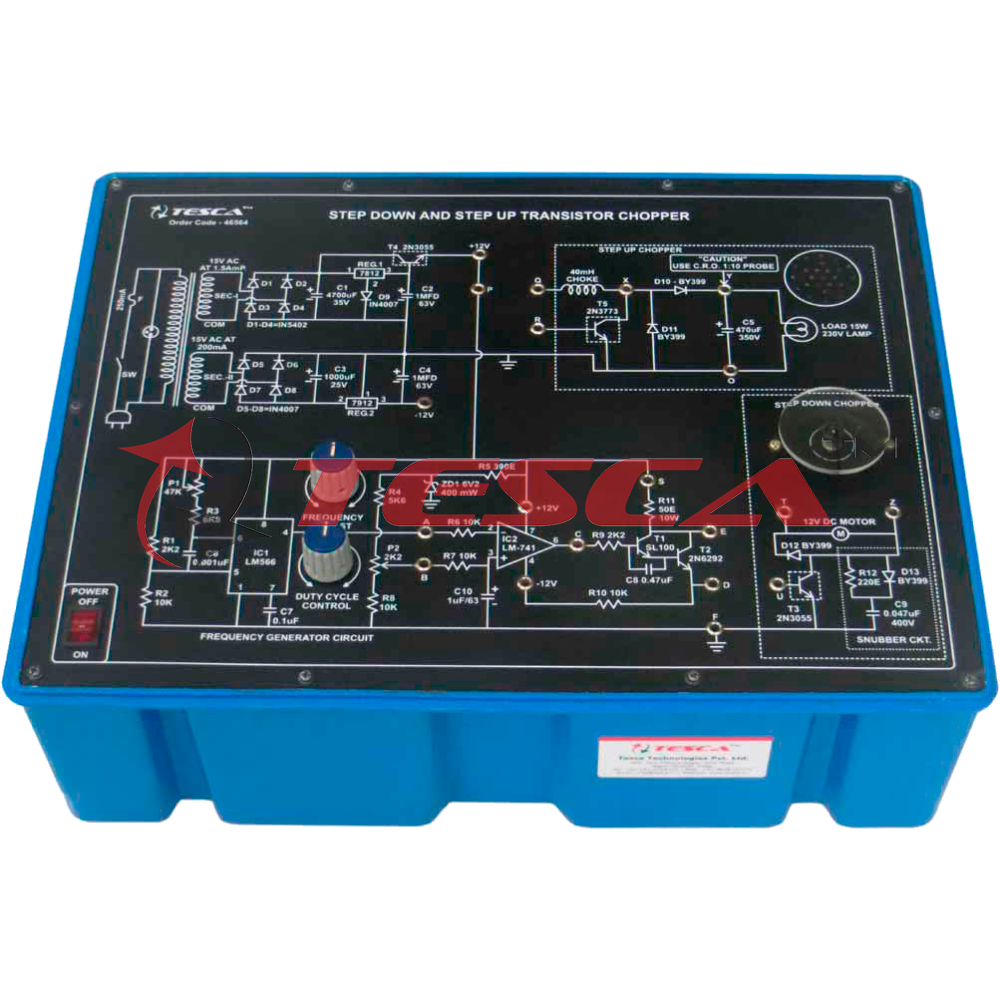 Step Down & Step Up Transistor Chopper Trainer Kit