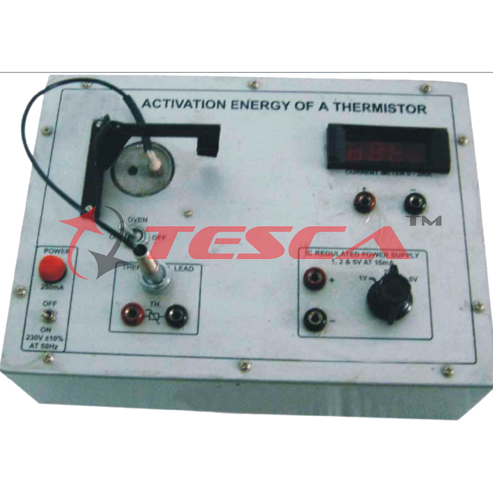 Activation Energy of a Thermistor with P/S & 1 digital meter