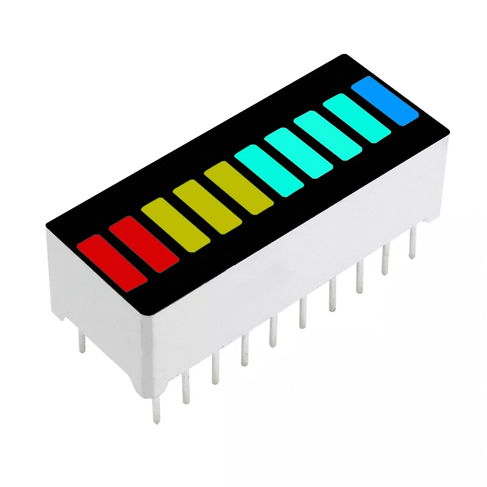 10 Segment Light Bar Graph LED Display - 2510 light bar.