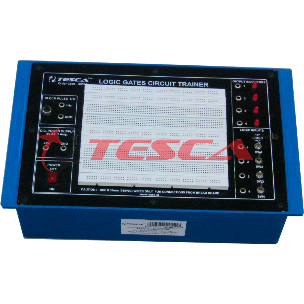 Logic Gates Circuit Trainer - Order Code 33514
