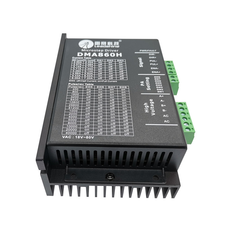 DMA860H 2-Phase 24-80 VDC Max. 7.2A Stepper Motor Driver