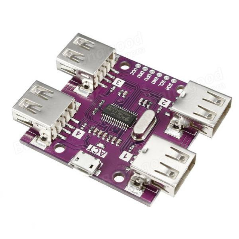USB 2.0 HUB 4-Port High Speed Control Module - DC 5V