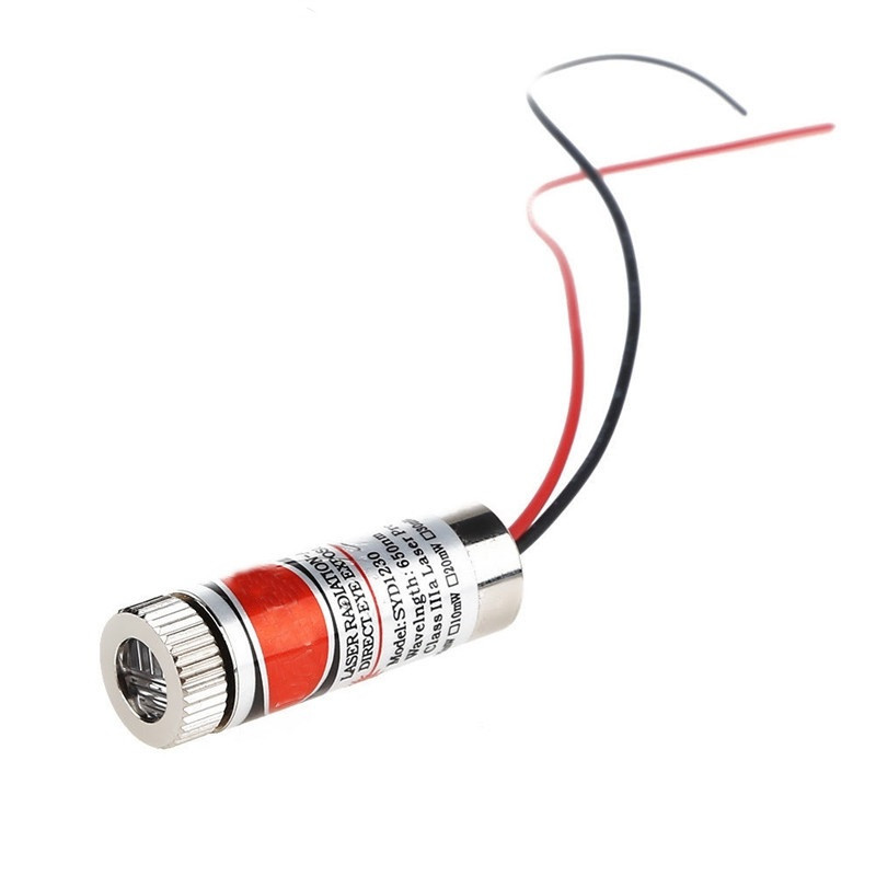 650nm 5mW Focusable Red Laser Module - Stable output